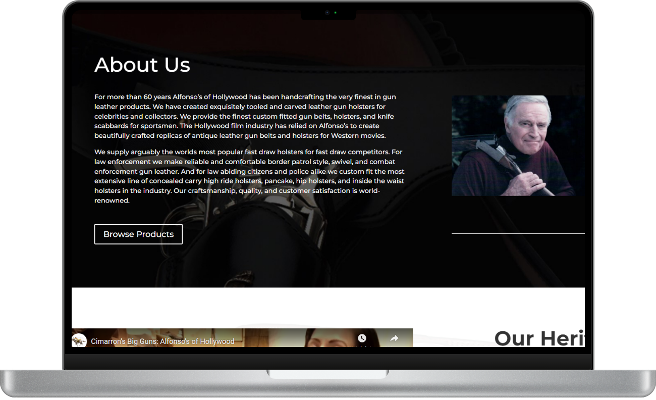 Alfonso of Hollywood Web Development | Luminous Tec