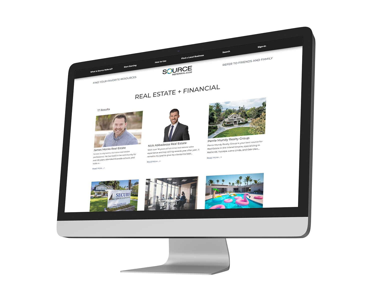 Source Referral web development | affiliate marketing plateform