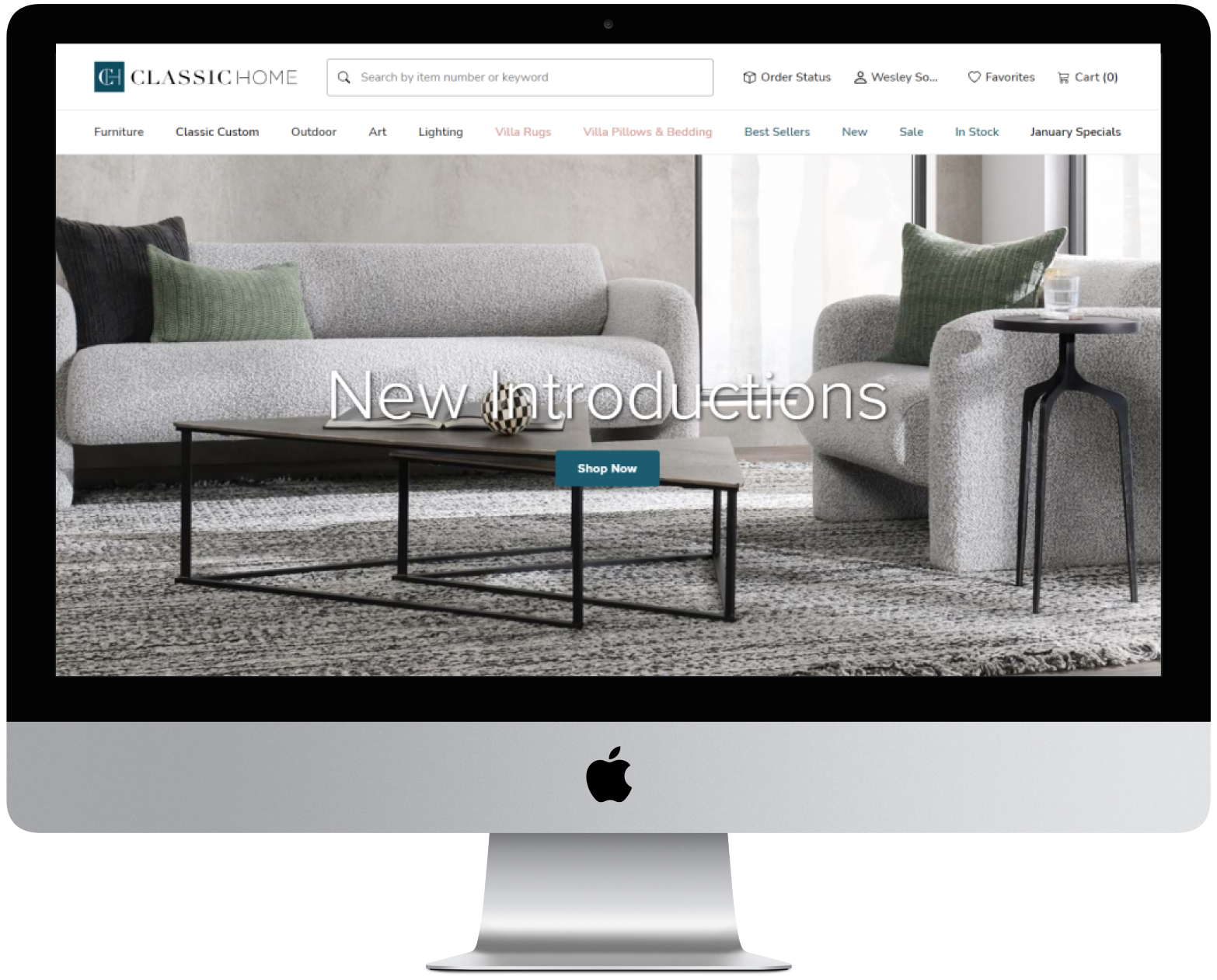 Website Development - Classichome case study